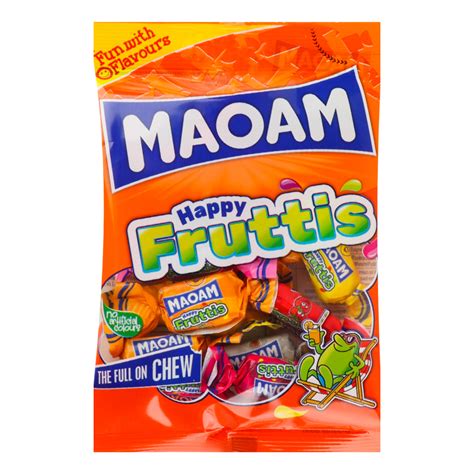 Конфеты жевательные Happy Fruttis Maoam м/у 60г Maoam(4001686584316 ...
