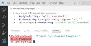 Remove The Last Character From A String In PowerShell