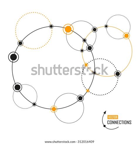 Network Abstract Technology Connection Concept Vector Stock Vector Royalty Free 312016409