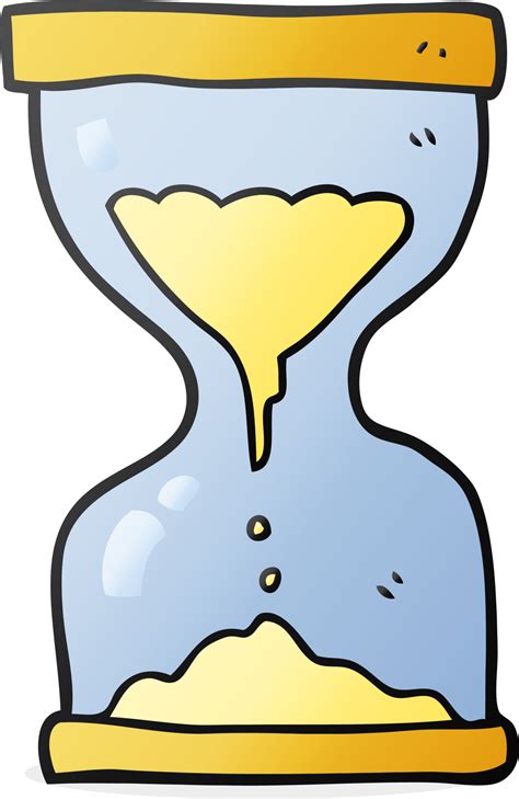 Cartoon Sand Timer Hourglass 45285603 Png