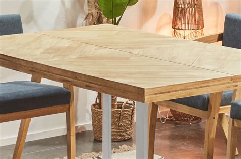 Mesa Comedor Fija Spike 150x90cm Nordish Negroblanco Venta De