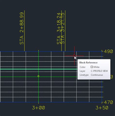 profile view labels autodesk community