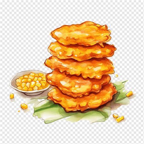 French Fries Corn Fritters Png Pngwing