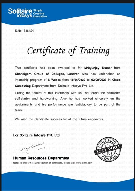 Mrityunjay Kumar On Linkedin Solitaire Mohali