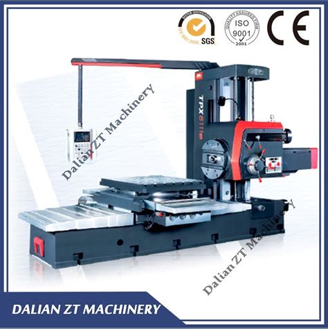 Dalian Large Dro Horizontal Boring And Milling Machine With Facing Head