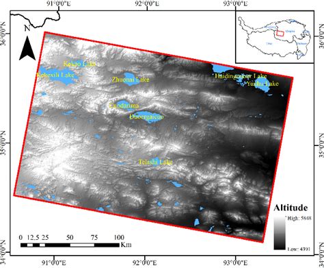 Figure 1 From A Practical Plateau Lake Extraction Algorithm Combining Novel Statistical Features