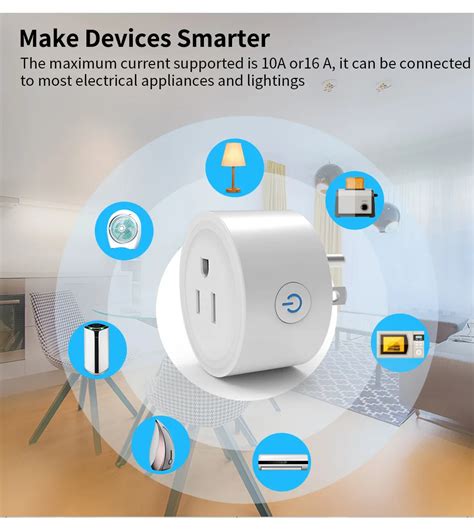 Tuya Homekit 10a 16a Us Plug Smart Socket Wifi Enabled Smart Plug Works