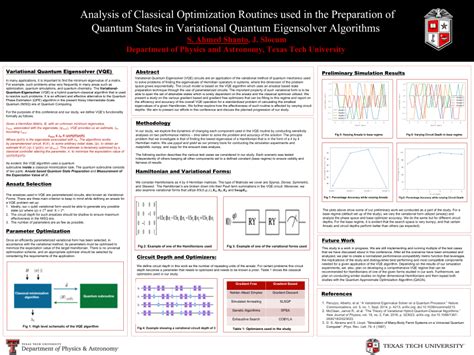 pdf analysis of classical optimization routines used in the