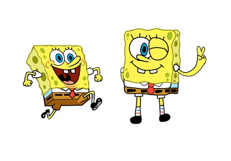 spongebob squarepants recreated by number2designer293 on deviantart