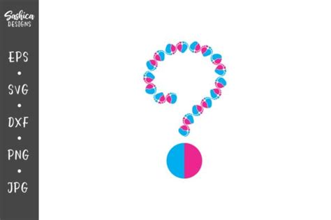 Gender Reveal Question Mark Graphic By Sashica Designs Creative Fabrica