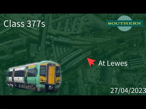 Southern Class 377s At Lewes - 27/4/2023 - YouTube