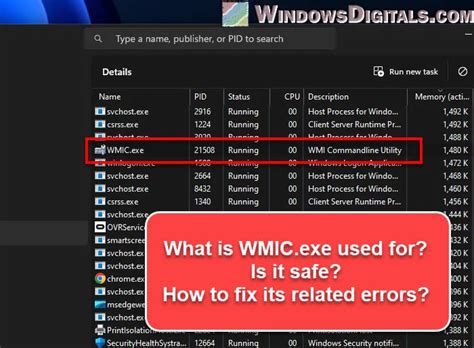 What Is Wmicexe Is It Malware And How To Fix Its Errors Malware Windows Registry Antivirus
