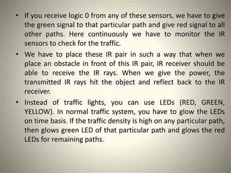 Density Based Traffic Signal Control Using Microcontroller Pptx Computer Peripherals Computing