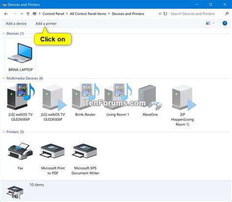 Add Shared Printer In Windows Tutorials
