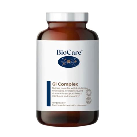 Biocare Gi Complex Powder 150 Gr Holistic Support Of The Digestive