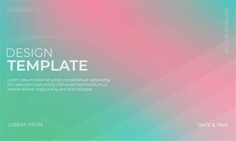 Vibrant Gradient Background With Green Pink And Cyan Color Palette