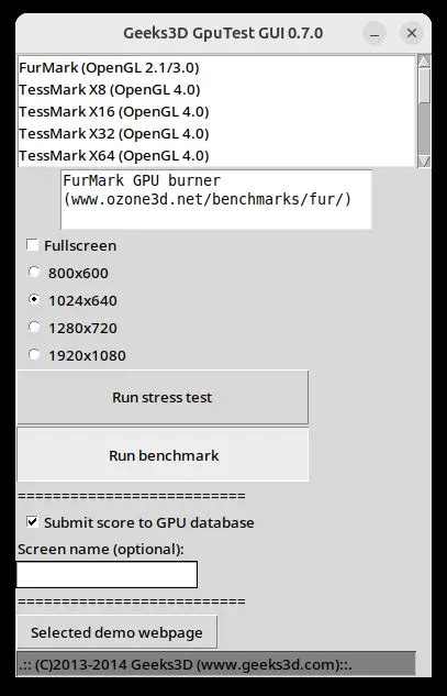 6 Apps To Benchmark Or Stress Test Your Gpu In Ubuntu Linux Ubuntuhandbook