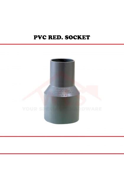 Pvc Red Socket Cd