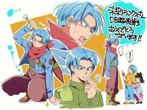 Mirai Trunks Em Dragon Ball Super Dbz Image Amusante Dragon Ball