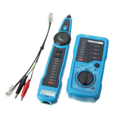Cat5 Cat6 Rj11 Rj45 Telephone Wire Tracker Tracer Toner Ethernet Lan Network Cable Tester