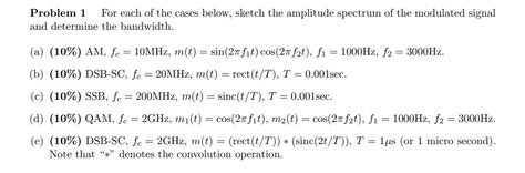 Solved Problem For Each Of The Cases Below Sketch The Chegg