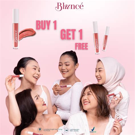 Jual Buy I Get I Free Blunce Blessed Tinted Lip Suit Shopee Indonesia