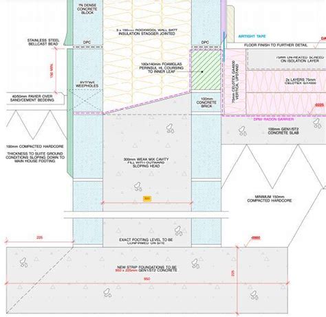 Passive Strip Foundations Foundations BuildHub Org Uk