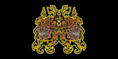 Barong Pattern Vector Art Icons And Graphics For Free Download