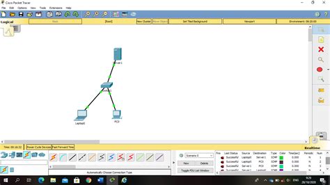Konfigurasi Jaringan Client Server Pada Cisco Packet Tracer