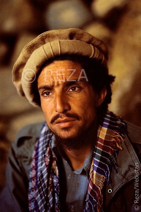 Afghanistan Panjshir Valley 1985 Portrait Of Commander Massoud 1953 2001 During The Soviet