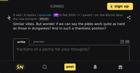 Reply On Are Bitcoin Devs The New Farmers Stacker News ~bitcoin