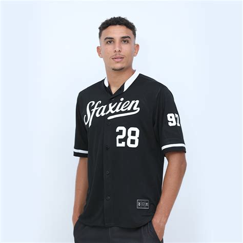 Maillot Baseball Adulte Css Noir Textiles Css Hummel Tunisie
