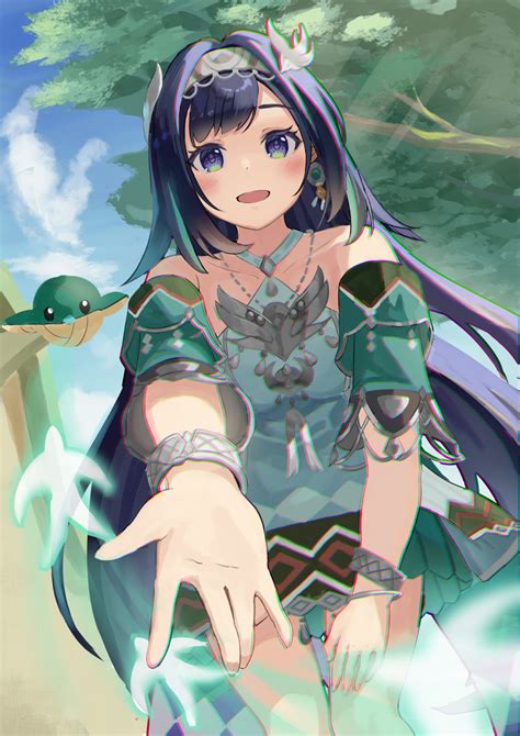 Lan Yan Yan Lan Genshin Impact Image By Pixiv ID Zerochan Anime Image