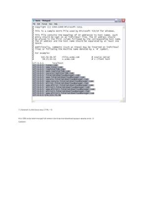 Cara Instal Idm DOCX