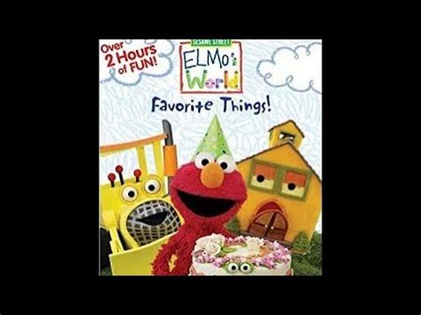 Elmos World Favorite Things 2012 Dvd Youtube