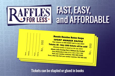 what is a 3 digit lottery raffle raffles for less