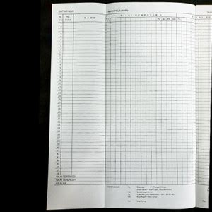 Jual Buku Nilai Microtop Daftar Nilai Siswa Buku Nilai Sekolah
