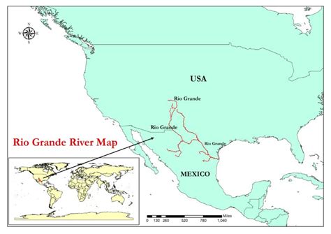 The Rio Grande River Map Geography History Economic Importance