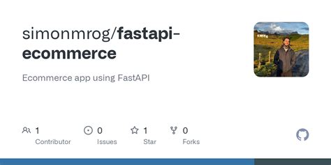GitHub Simonmrog Fastapi Ecommerce Ecommerce App Using FastAPI