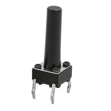 6x6x17mm Tactile 4 Pin Push Button Switch 5 Pieces Pack Buy Online At Low Price In India