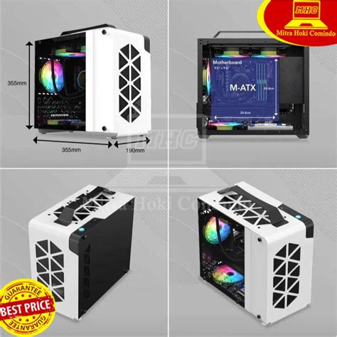 Jual Casing Pc Casing Komputer Gaming Enlight Edge Pc Case Gaming