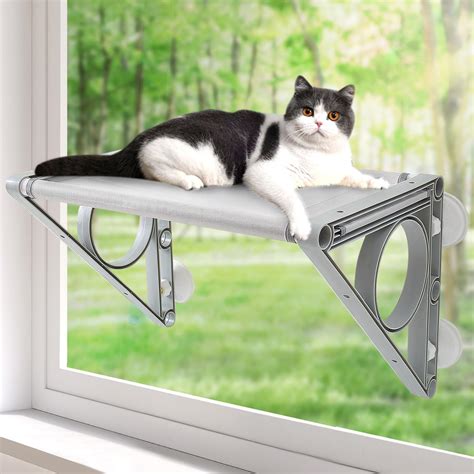 Sunhoo Cat Window Hammock Bed Cordless Cat Perch Window