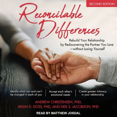 Reconcilable Differences Second Edition Rebuild Your Relationship By Rediscovering The Partner
