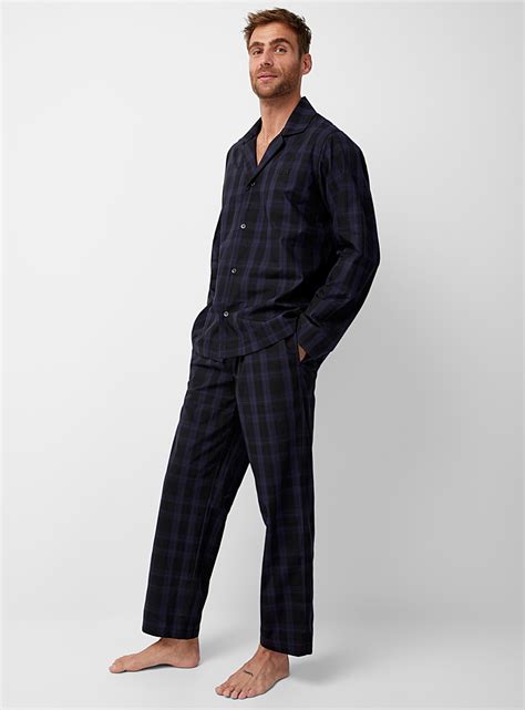 Pyjamas Vêtements Détente Et Pantoufles Pour Homme Simons