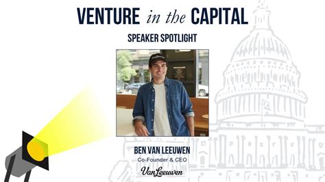 Were Excited To Welcome Ben Van Leeuwen Co Founder And Ceo Of Van Leeuwen… Georgetown
