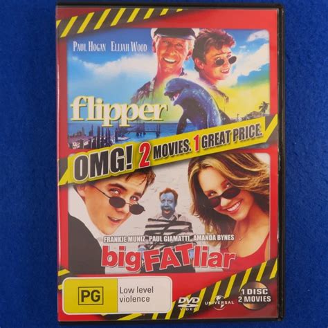 Flipper Big Fat Liar Dvd Region 4 Fast Postage 1104