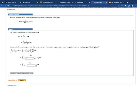 solved find the equation of the function f whose graph
