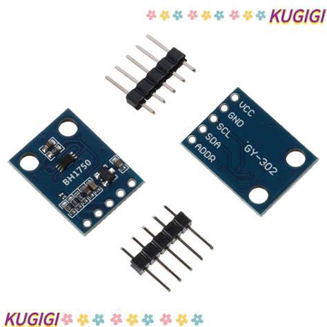Kugigi 3pcs Illumination Module Bh1750 3v 5v Light Intensity Module Ambient Light Sensor