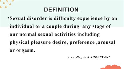 Sexual Disorder Psychiatric Nursingpptx