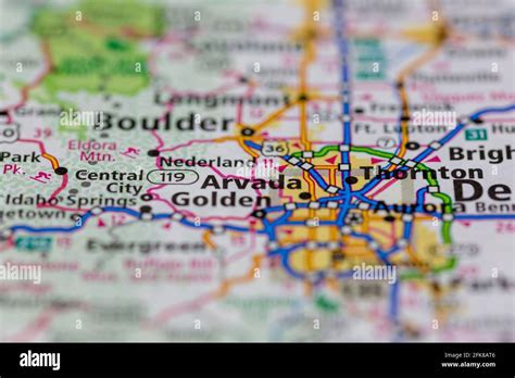 Arvada Map